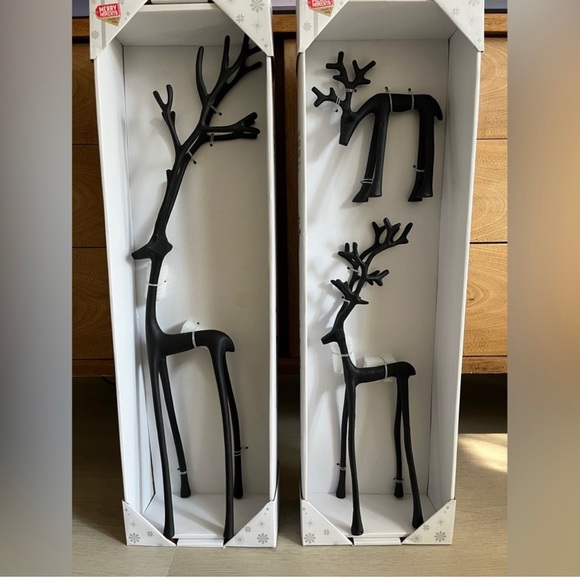 aldi | Holiday | Bronze Sculpted Reindeer Set Of 3 Pottery Barn Inspired Aldi 224 | Poshmark